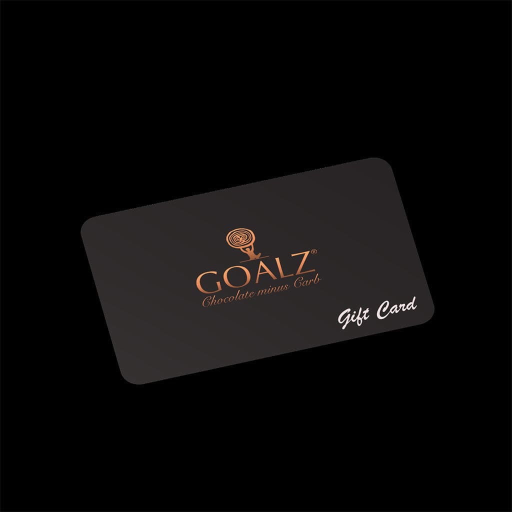 Goalz Sugar-free Chocolate Gift Card – GOALZ